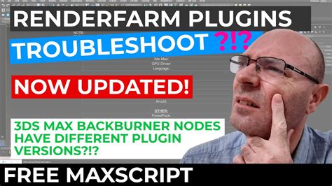 3ds Max Backburner Network Rendering Troubleshoot Node Software And