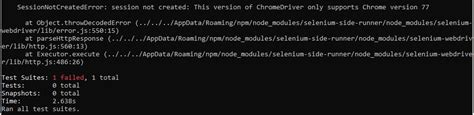 command line runner issue cannot run in chrome firefox and ie drivers · issue 1005