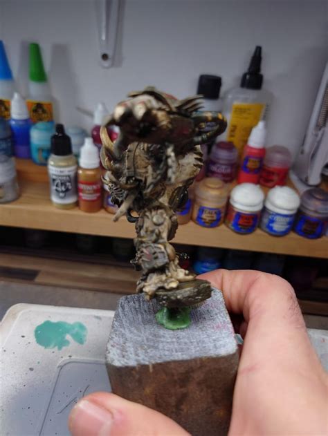 Wip Grimdark Hell Brute Still A Lot Of Work To Do On Him Rwarhammer40k