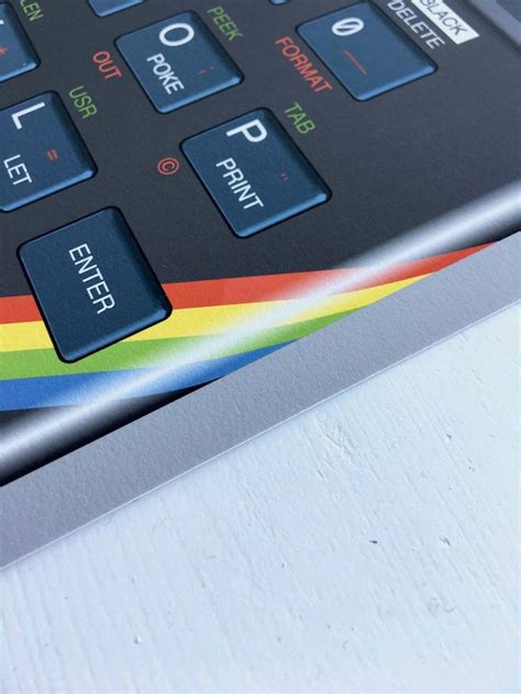 Sinclair ZX Spectrum 48K Graphic Design Giclée Print Etsy