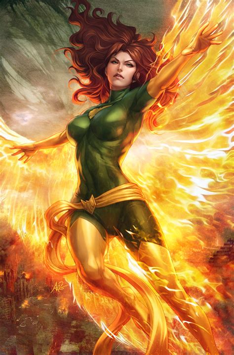Jean Grey Phoenix Costume Superheros Wardrobe