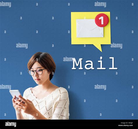 Message Notification Inbox Envelope Concept Stock Photo Alamy