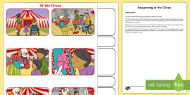 Simple Sequencing Cards Teacher Made