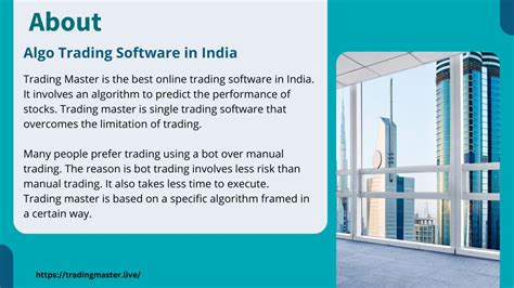 ppt algo trading software in india powerpoint presentation free