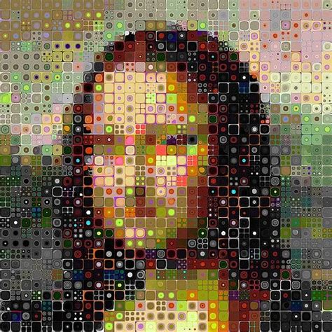 Village9991梦幻的马赛克插画艺术采集大赛 花瓣网