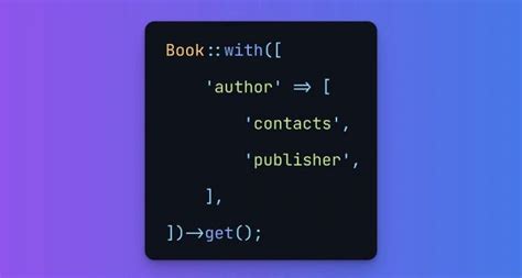 Did You Know You Can Eager Load Nested Relations Using Clean Array