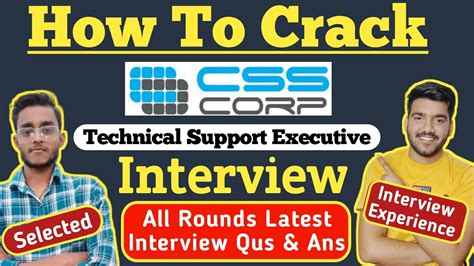 How To Crack Css Corp Technical Support Interview Css Corp Interview