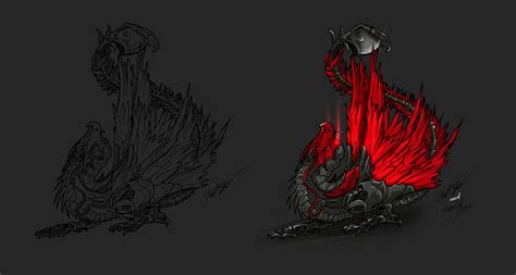 Cyborg Wyvern 2 Colored By Krazykelli On Deviantart