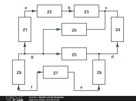 Electric Circuit Concept Structure Circuitlab