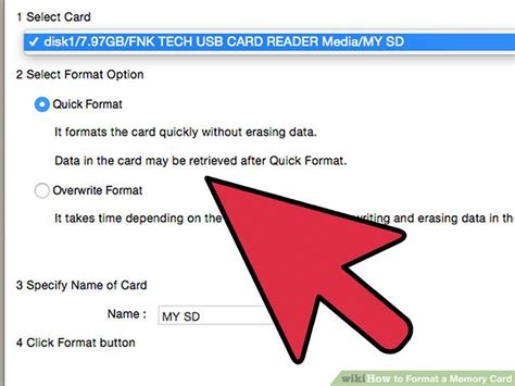 Ways To Format A Memory Card WikiHow