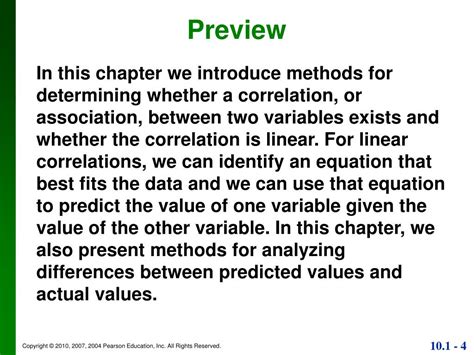 Ppt Chapter 10 Correlation And Regression Powerpoint Presentation