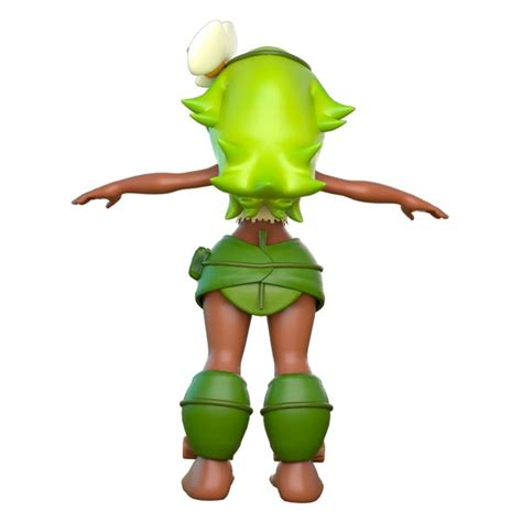 Amalia Wakfu Character 3d Model Turbosquid 1564027