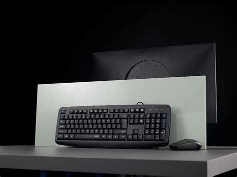 Rapoo Nx1600 Wired Optical Keyboard And Mouse Rapoo Keyboard And Mouse — Pcworx