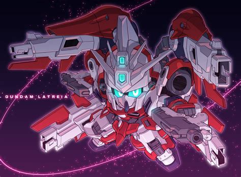 Gundam Latreia Gundam And 2 More Drawn By Susagane Danbooru