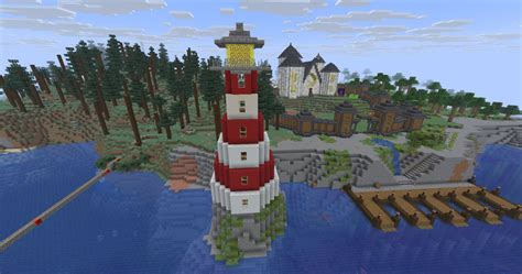 Minecraft Schematic Lighthouse By Jxtgaming