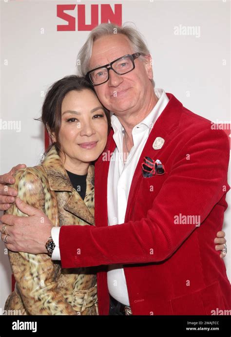 Los Angeles Ca January 4 Michelle Yeoh And Paul Feig At The Netflix