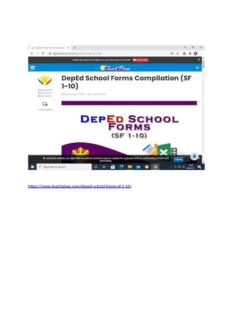 Deped Sf Forms Download Site Pdf