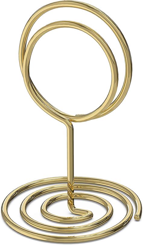 10 Pack Table Number Holders For Wedding Silver Place