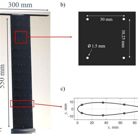 Delft Pazy Wing With Fiducial Marker Grid A Photo Of The Wing B Download Scientific Diagram