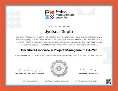 Jyotsna Gupta Pmp On Linkedin Im Happy To Share That Ive Obtained A