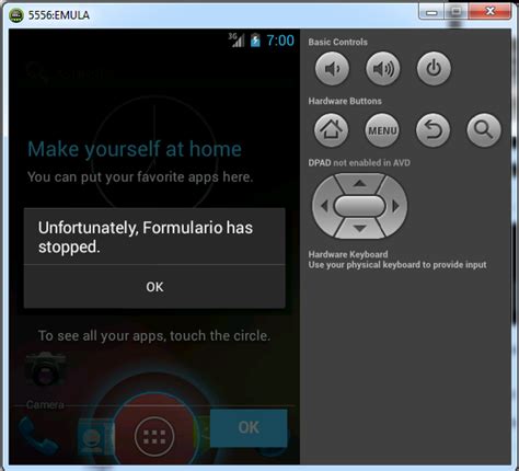 Unfortunately Appname Has Stopped Android Eclipse Stack Overflow