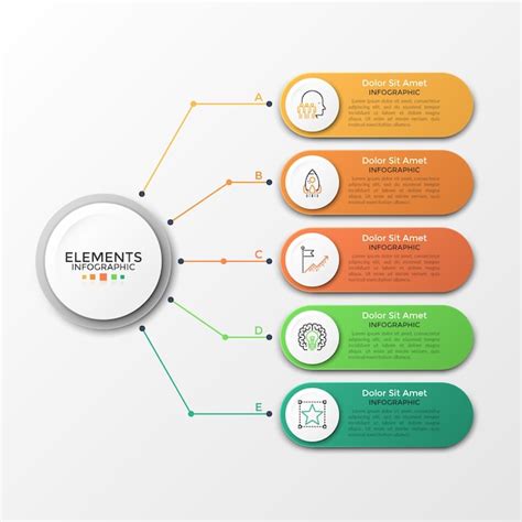 Premium Vector Vector Elements For Infographic Template For Diagram