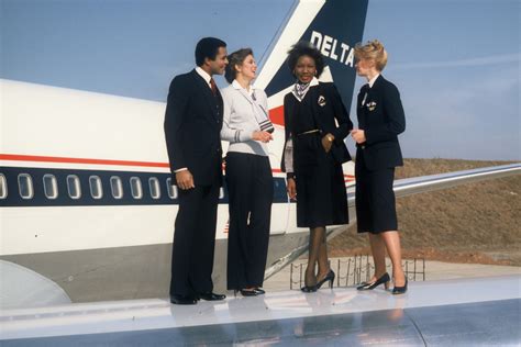 Delta Airlines Unveils New Uniforms See Them Through The Years