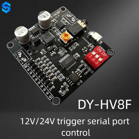 Dy Hv8f 12v 24v Trigger Serial Port Control 10w 20w Voice Playback