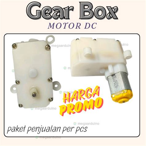 Jual Motor DC Gearbox 5 Volt Gear Box Plastik Motor DC Kota Semarang Megaarduino Tokopedia