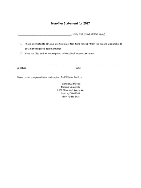 Fillable Online How To Request Irs Verification Of Nonfiling Letterhow To Easily Get Irs