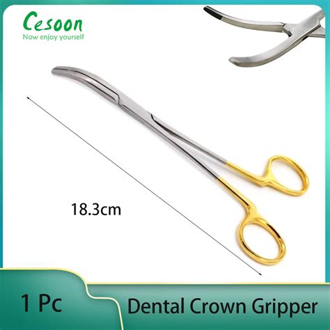 치과 크라운 리무버 그리퍼 고속 치과 조각 수술 치료 재료 의료 도구 치아 교정 1pc