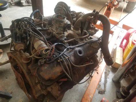 Sold 72 Model 318 Small Block Engine 37k Mile Original For Fmj Bodies Only