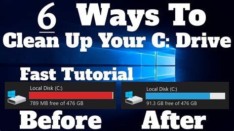 Clean C Drive In Ways YouTube