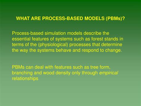Ppt Introduction To 3 Pg Process Model Powerpoint Presentation Free