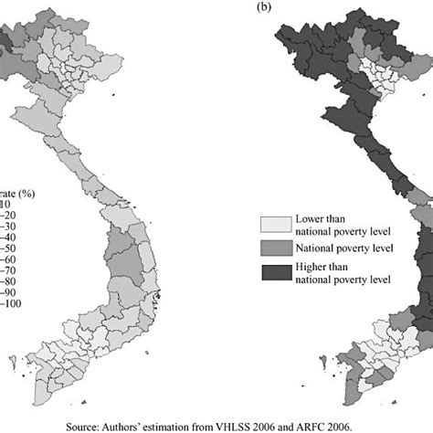 Pdf Poverty And Inequality Maps In Rural Vietnam An Application Of Small Area Estimation