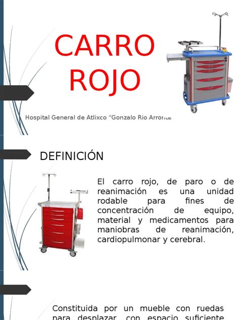 Carro Rojo Normativa Y Contenido Médico Pdf Reanimación