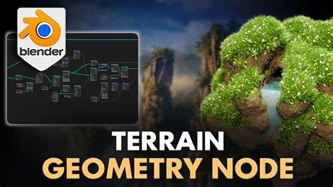 blender geometry node terrain generator