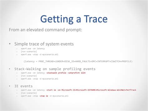 Debugging IE Performance Issues Xperf ETW NavigationTiming Ppt