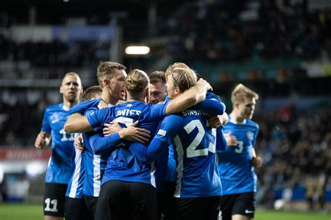 Сборной Эстонии по футболу предстоит сыграть первый матч отборочного турнира ЧМ 2026 на