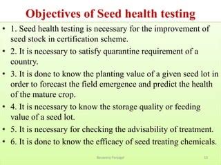 Seed Health Testing PDF