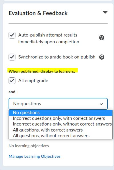 Displaying All Questions And Answers — Brightspace