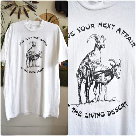 80s Have Your Next Affair Sex Tee Shirt Living Desert Souvenir