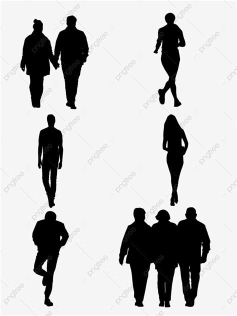캐릭터 일러스트 실루엣 사진 사람들이 실루엣 벡터 재료 캐릭터 실루엣 템플릿 다운로드 캐릭터 실루엣 Png 일러스트 및 Psd 이미지 무료 다운로드 Pngtree