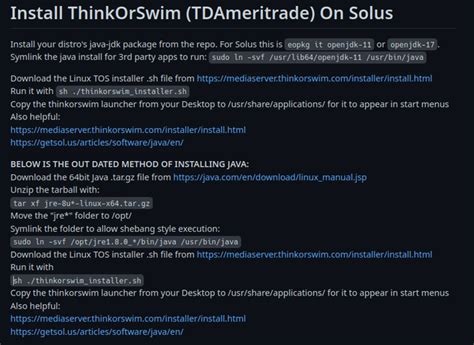 Thinkorswim On Linux Stuck At Installing Updates Rthinkorswim