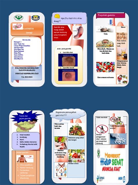 Leaflet Gastritis Pdf
