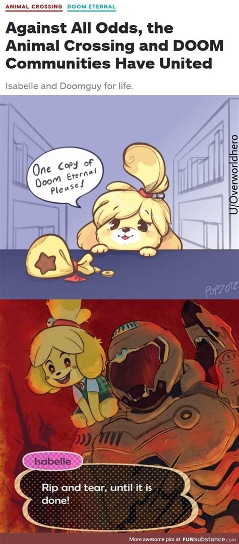 Isabelle As A Playable Character In The New Doom Funsubstance