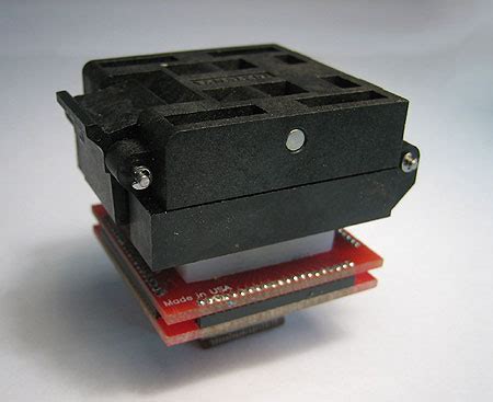 Aprilog TQFP ZIF Sockets To QFP TQFP SMT Component Site Pads