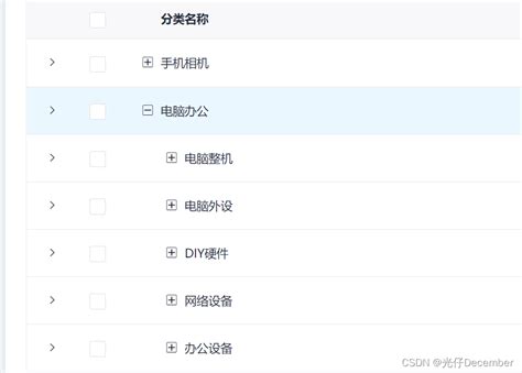 【vue项目实战】38、实现商品分类的树形表格vuejs光仔december Vue