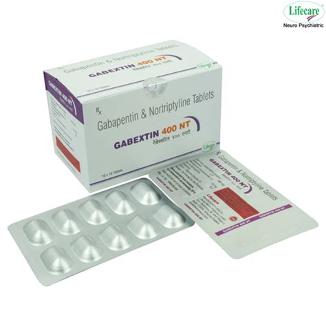 Gabapentin And Nortriptyline Tablets Manufacturer Supplier Pcd Franchise