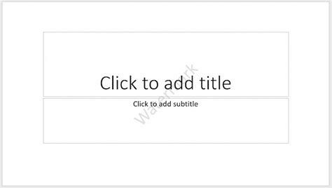 Додати водяний знак до Powerpoint у C Додайте водяні знаки тексту та зображення